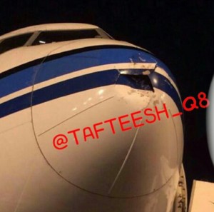 Bird crashes into Kuwait Airways - KUWAIT UPTO DATE : KUWAIT UPTO DATE